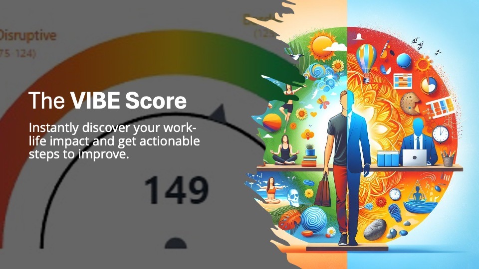 Work-Life balance; understand yours instantly with the VIBE Score!